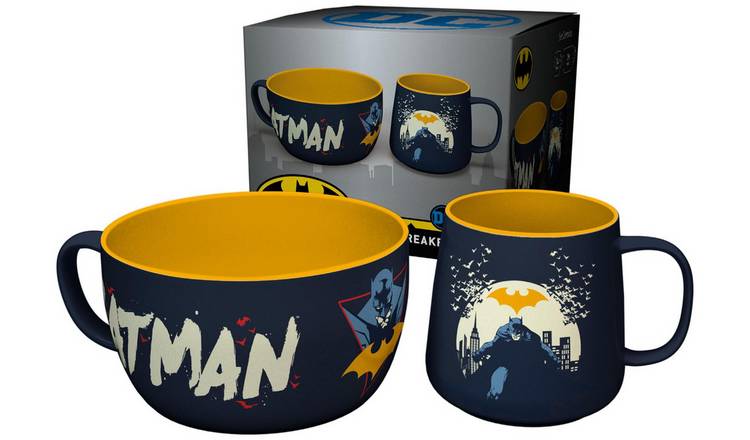 Buy DC Comics Batman Breakfast Set | Cups and mugs | Argos