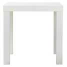 Buy Habitat End Table - White | Side tables | Argos
