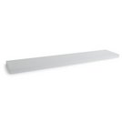 Buy Argos Home Glenmore 120cm Floating Shelf - High White Gloss | Wall ...
