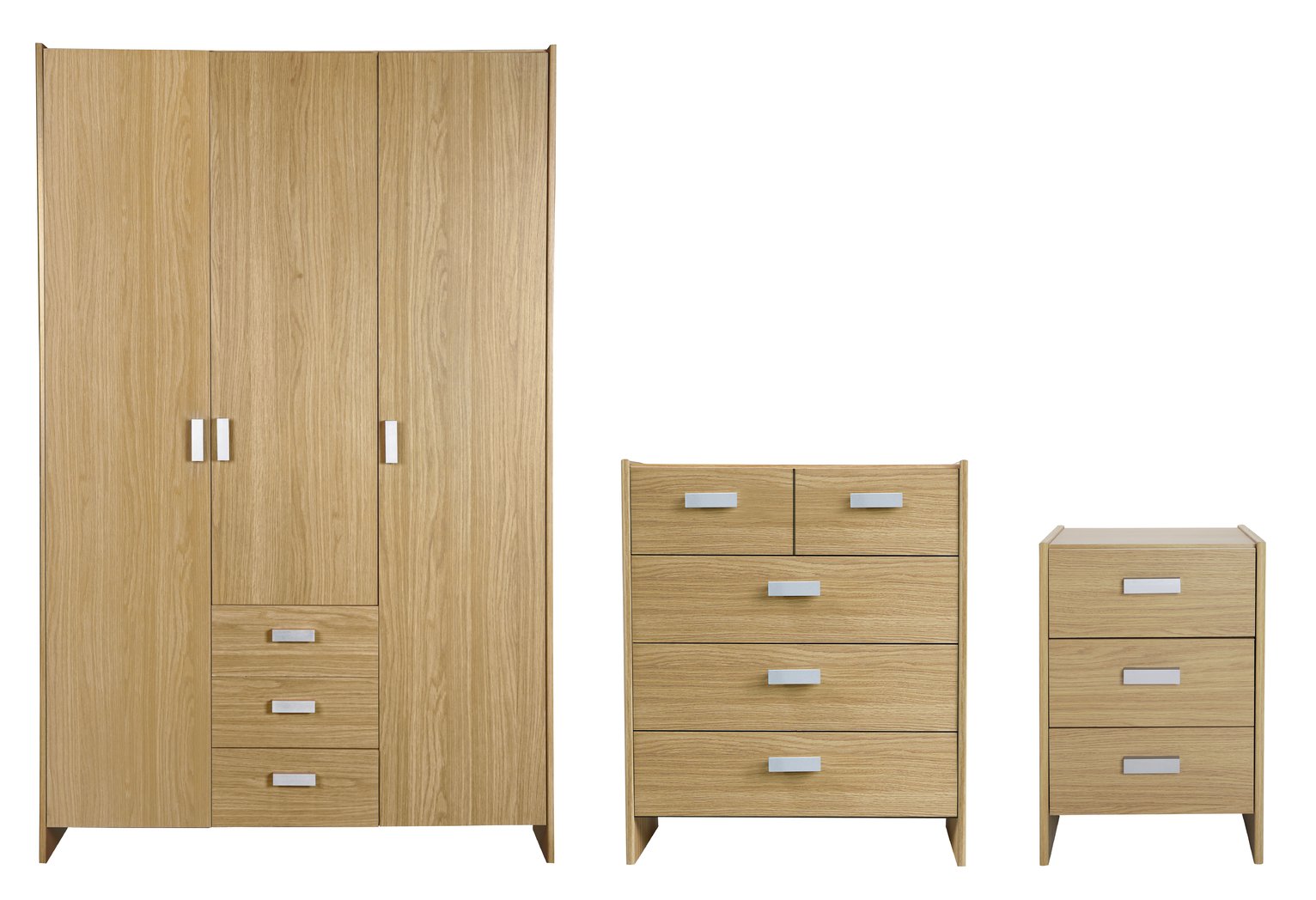 Argos Home Capella 3 Piece 3 Dr Wardrobe Package Reviews