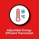 Buy Dimplex DXFF30TSN 3kW Flat Fan Heater | Heaters and radiators | Argos