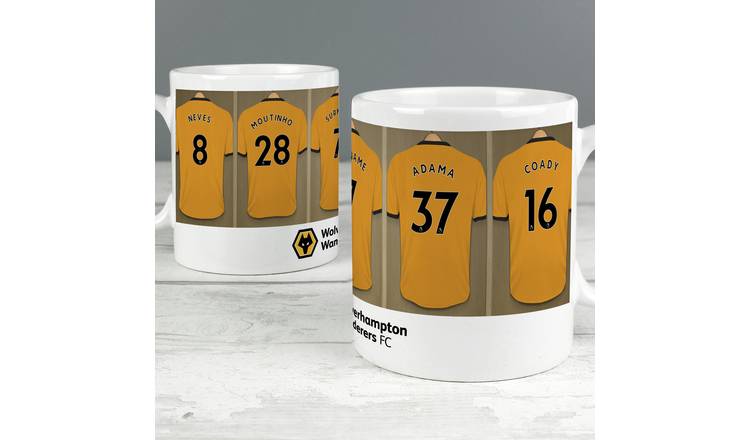 Buy Personalised Message Wolverhampton FC Dressing Room Mug ...