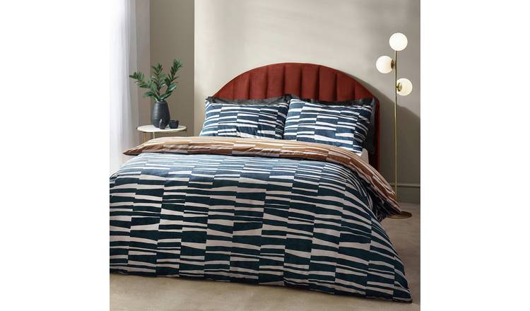 Buy Hoem Piper Printed Dusk Bedding Set - King size | Duvet cover sets ...