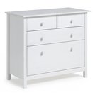 Buy Argos Home Scandinavia 4 Drawer Chest - White | Kids chest of ...