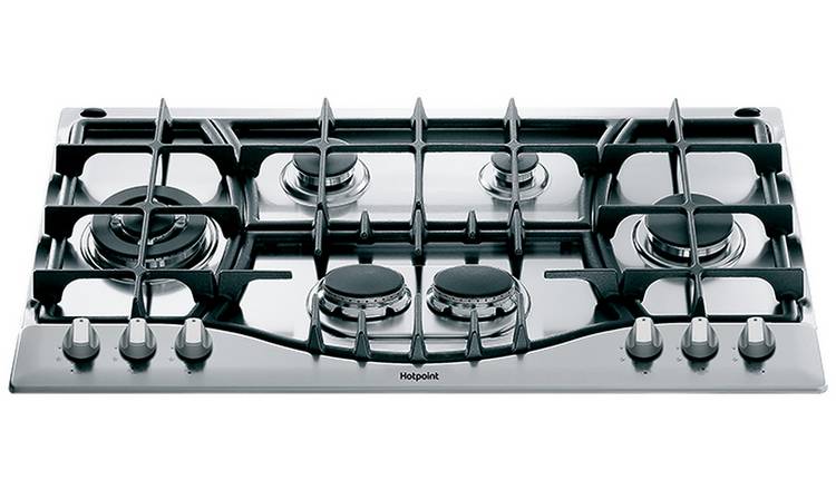Buy Hotpoint PHC 961 TS/IX/H Gas Hob - Stainless Steel | Hobs | Argos