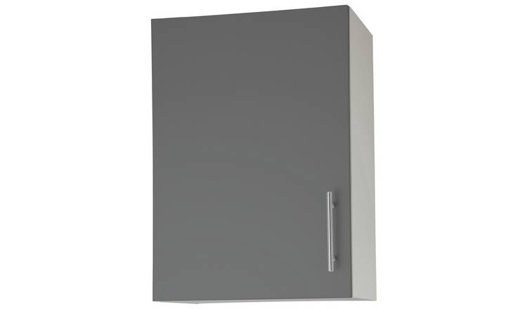 Buy Argos Home Athina 500mm Fitted Kitchen Wall Unit Grey Fitted kitchens Argos