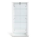 Buy Argos Home Stella 2 Door Glass Display Cabinet - White Gloss ...