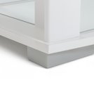 Buy Argos Home Stella 2 Door Glass Display Cabinet - White Gloss ...