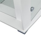 Buy Argos Home Stella 2 Door Glass Display Cabinet - White Gloss ...