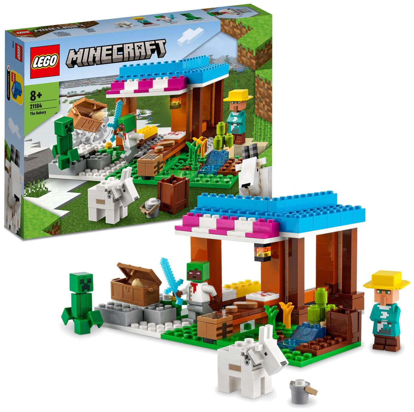 LEGO Minecraft The Bakery Village Toy with Figures 21184 review | 8.9 / 10