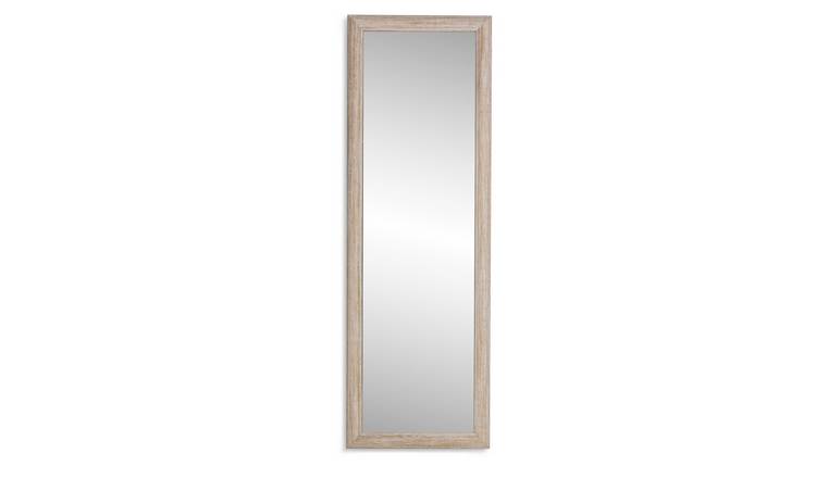 Buy Habitat Full Length Rectangular Mirror - Oak - 150x49cm ...