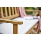 Buy Argos Home Newbury Wooden 2 Seater Garden Bench - Light Wood ...