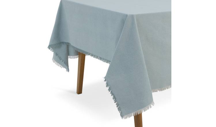 Buy Habitat Cotton Table Cloth Duck Egg Table cloths Habitat