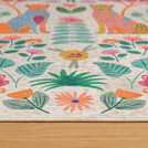 Buy Habitat Kids Enchanted Print Natural Flatweave Rug -110x80cm | Rugs ...
