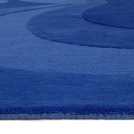 Buy Habitat 60 Ripple Rug by Simone Brewster - 160x230cm - Blue | Rugs ...