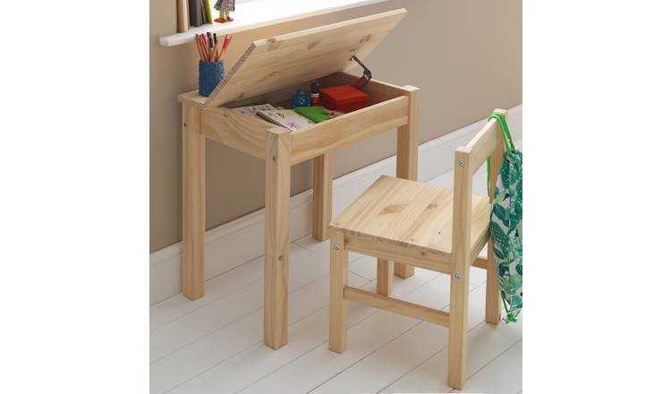 Buy Argos Home Kids Scandinavia Desk & Chair - Pine | Kids desks | Argos
