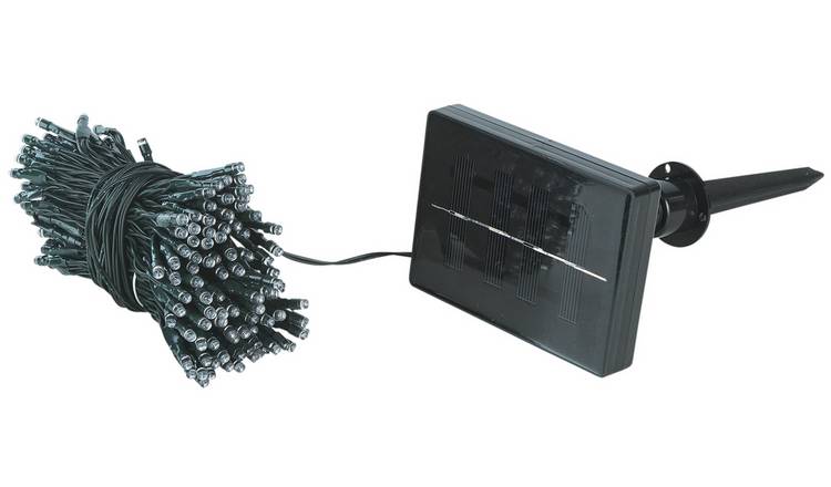 Buy Garden By Sainsbury's 200 Warm White Solar String Light | Solar ...