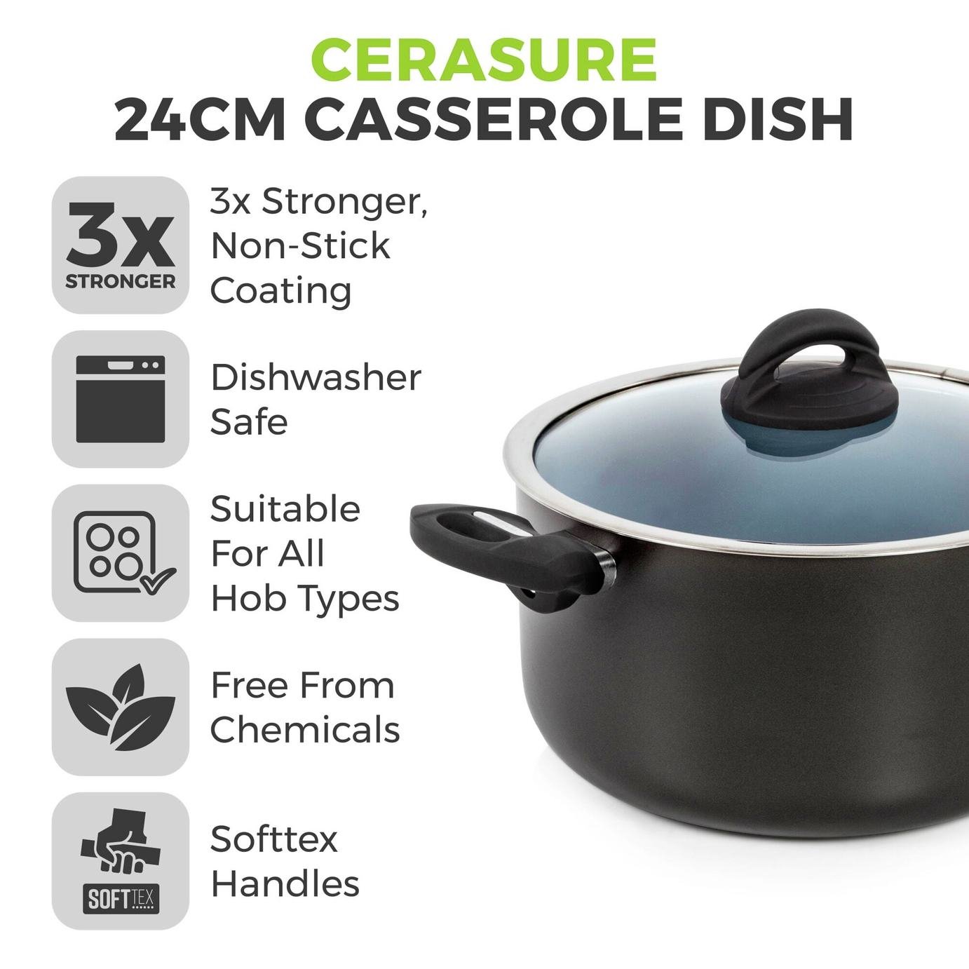 Tower Cerasure 24cm Aluminium Stock Pot review | 8.6 / 10