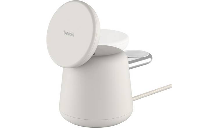 Buy Belkin 2-in-1 Qi 15W MagSafe Wireless Charging Pad - Sand | Mobile ...