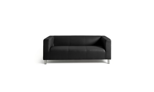 Argos Home Moda Faux Leather Sofa Black in Guatemala at GTQ 8429 Rating 5