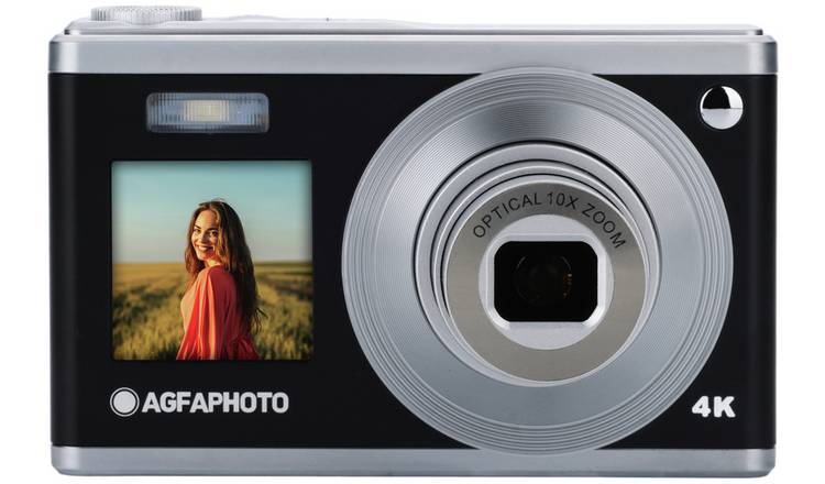 Buy AGFA PHOTO DC9200 24MP 10x Zoom Compact Digital Camera Black ...