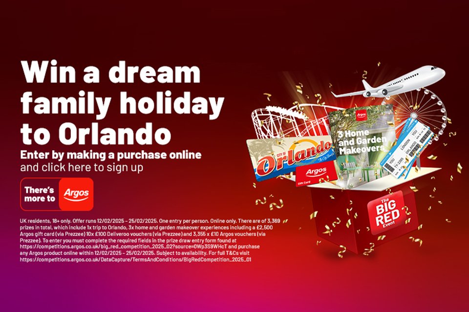 Competitions at Argos | Argos