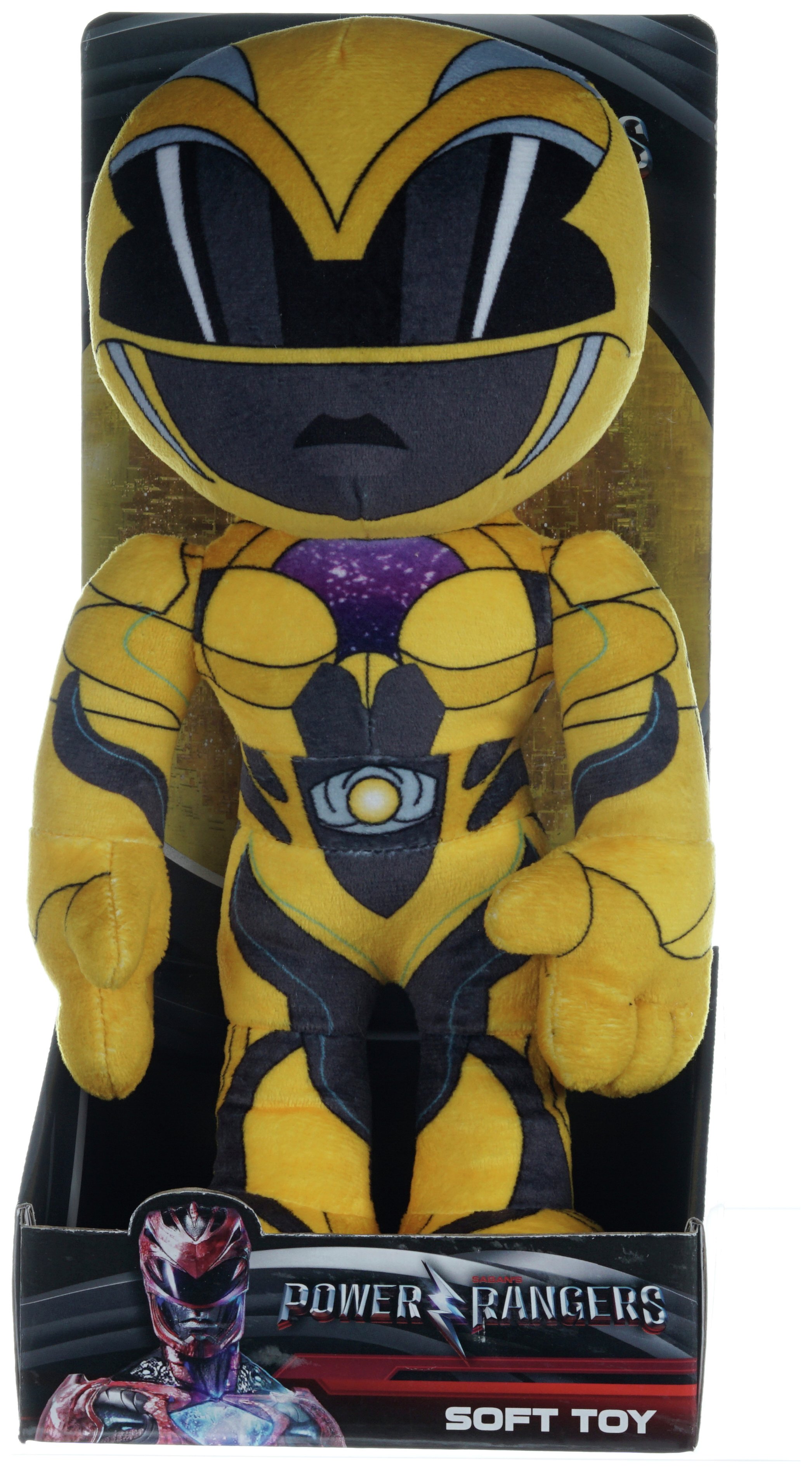 Power Rangers Yellow Large Plush. Review - Review Toys