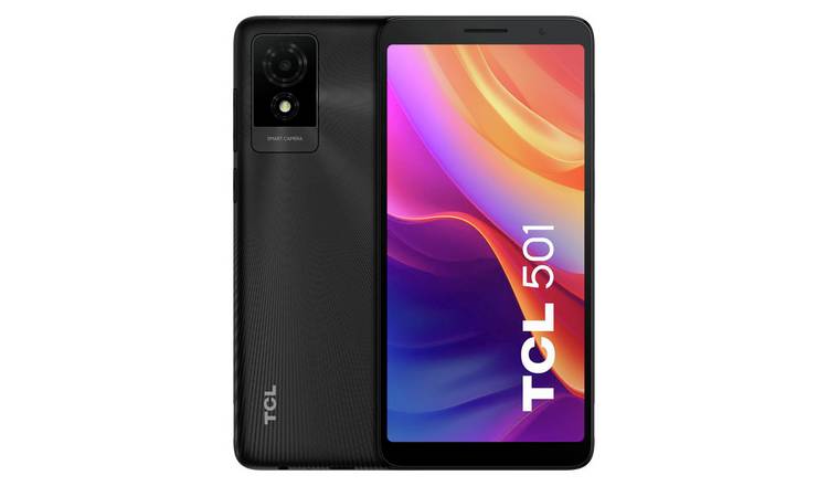 Buy Vodafone TCL 501 32GB Mobile Phone - Black | Pay as you go phones ...