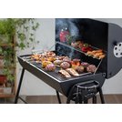 Buy Charcoal Oil Drum BBQ - Cover, Utensils & Adjustable Grill ...