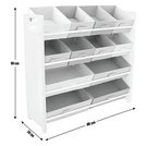 Buy Argos Home 4 Tier White Kids Basket Storage Unit | Toy boxes | Argos