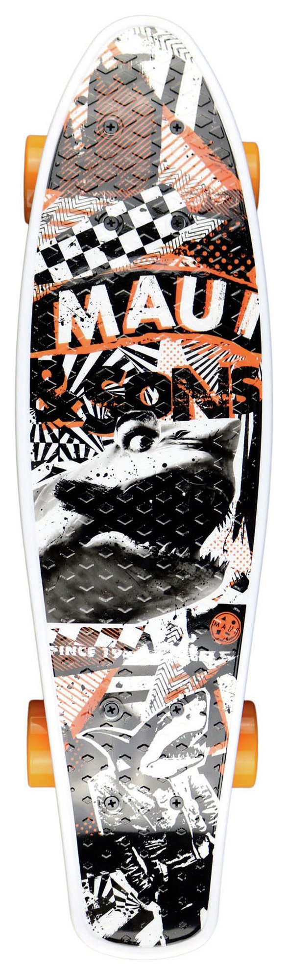 Maui and Sons Confusion Plastic Skateboard. Review - Review Toys