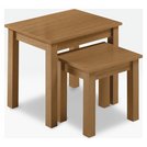 Buy Argos Home Nest of 2 Tables - Oak Effect | Nest of tables | Argos