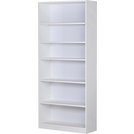 Buy Argos Home Maine 5 Shelf Tall & Wide Deep Bookcase - White ...