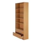 Buy Argos Home Maine 4 Shelf 2 Drawer Bookcase - Oak Effect | Bookcases ...