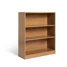 Buy Argos Home Maine Short Bookcase - Oak Effect | Bookcases and ...