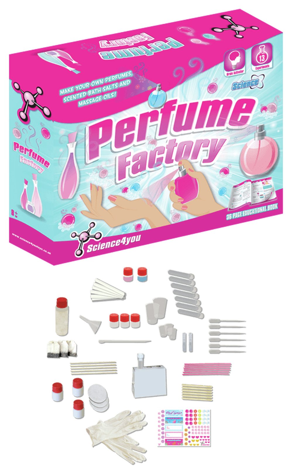 Science4you Perfume Factory Kit. Review - Review Toys
