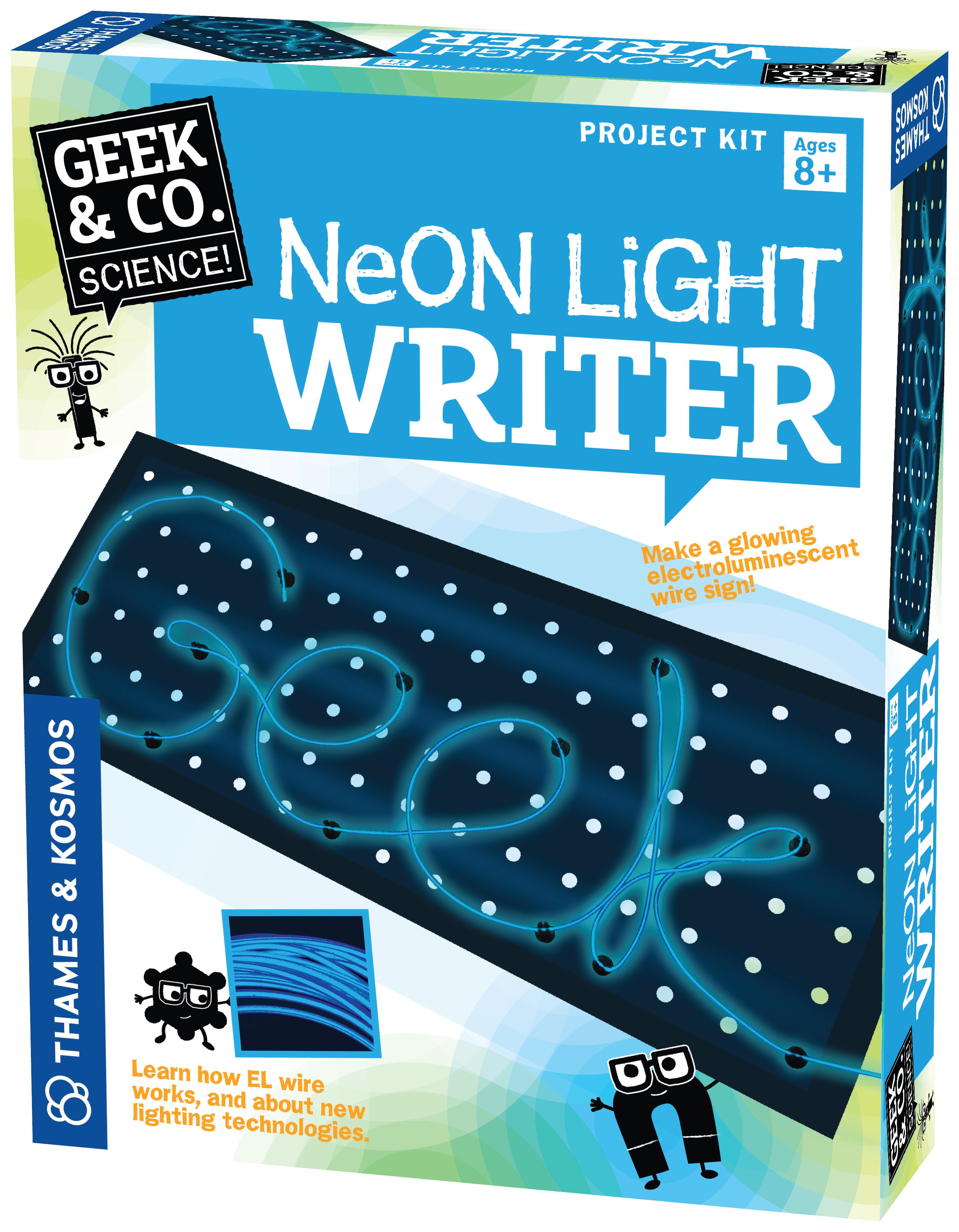 Neon Light Writer Kit. Review - Review Toys