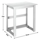 Buy Argos Home Office Desk - Beech Effect | Desks | Argos