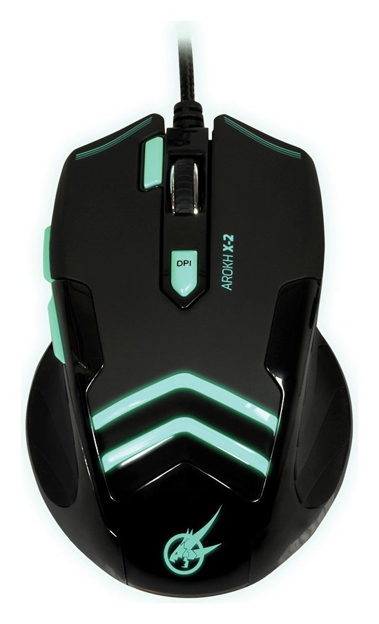 Arokh Gaming Mouse - Green. Review - Review Electronics