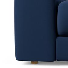 Buy Habitat Ayr Reversible Corner Sofa - Navy Blue - Ash Leg | Sofas ...