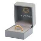 Buy Revere 9ct Gold Cubic Zirconia 3 Stone Engagement Ring - H | Womens ...
