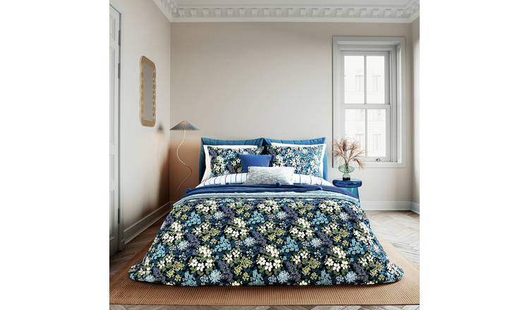 Buy Helena Springfield Cotton Mia Floral Bedding Set - Double | Duvet ...