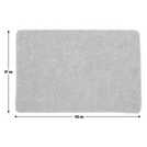 Buy Buddy Plain Shaggy Mat Rug - 150x67cm - Charcoal | Rugs | Argos