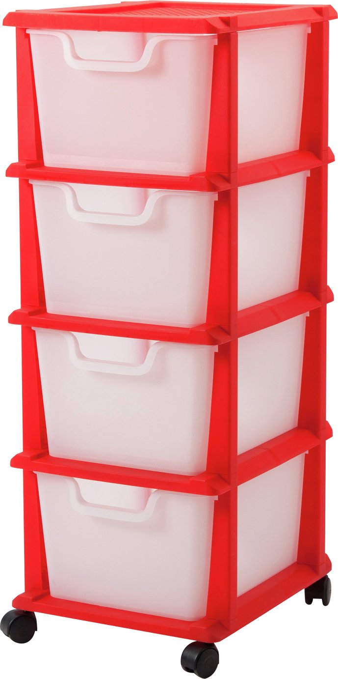 Argos Home 4 Drawer Plastic Tower Storage Unit review | 9.1 / 10