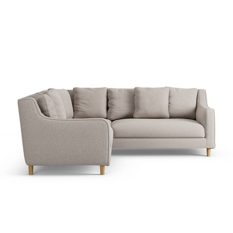 Buy Habitat Swift Reversible Corner Sofa Stone Ash Leg Sofas Habitat