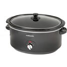 Buy Cookworks 6.5L Slow Cooker - Black | Slow cookers | Argos