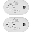 Buy Kidde Carbon Monoxide Alarm Twin Pack | Carbon monoxide detectors ...
