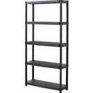 Buy 5 Tier Plastic Shelving Unit | Garage storage and shelving | Argos