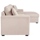 Buy Argos Home Reagan Right Corner Fabric Sofa Bed - Natural | Sofa beds | Argos