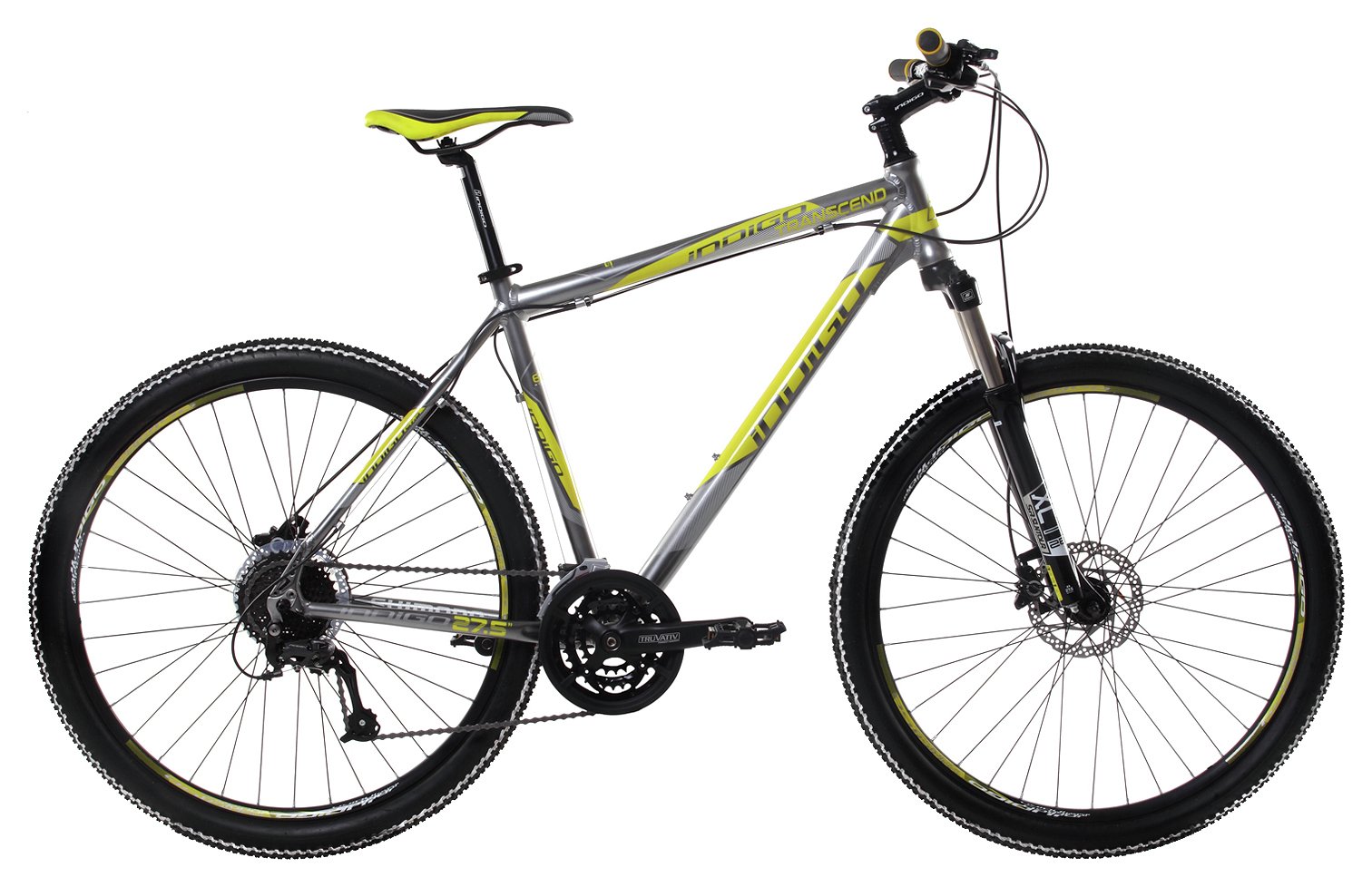 Indigo Transcend 17.5 Inch Mountain Bike. Reviews